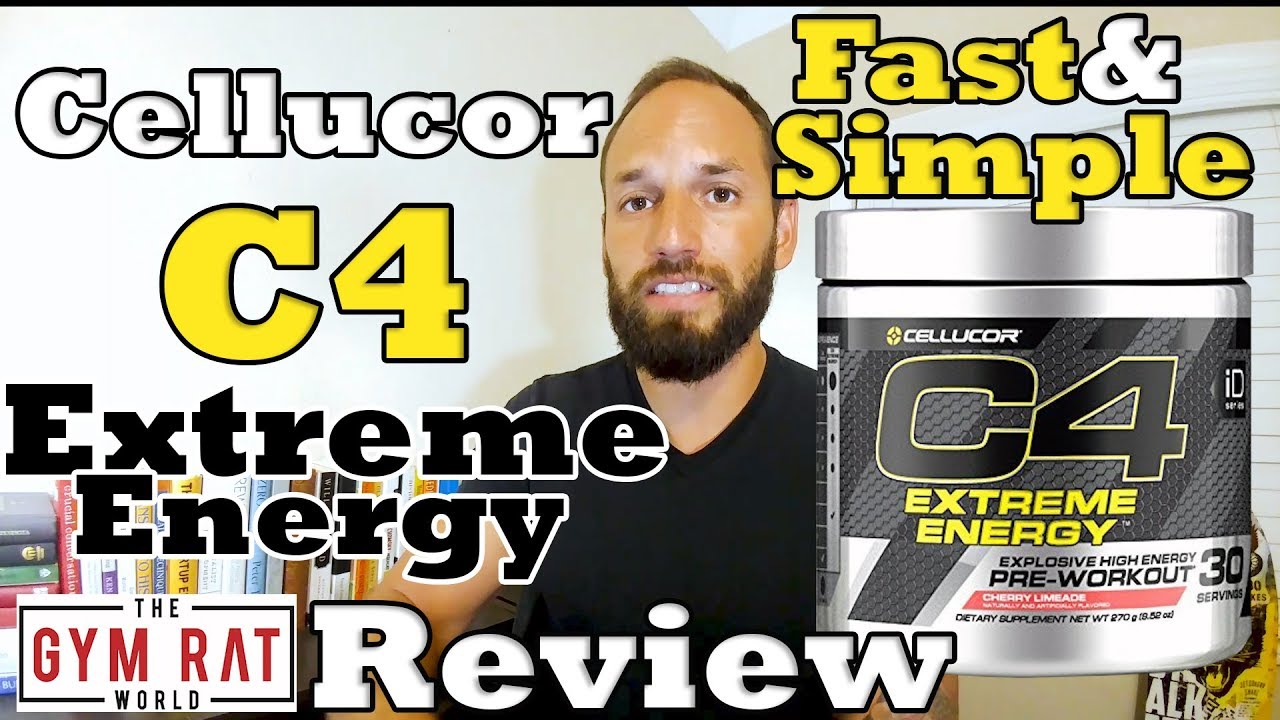 C4 Extreme Energy Pre Workout | Cellucor |  Supplement Review