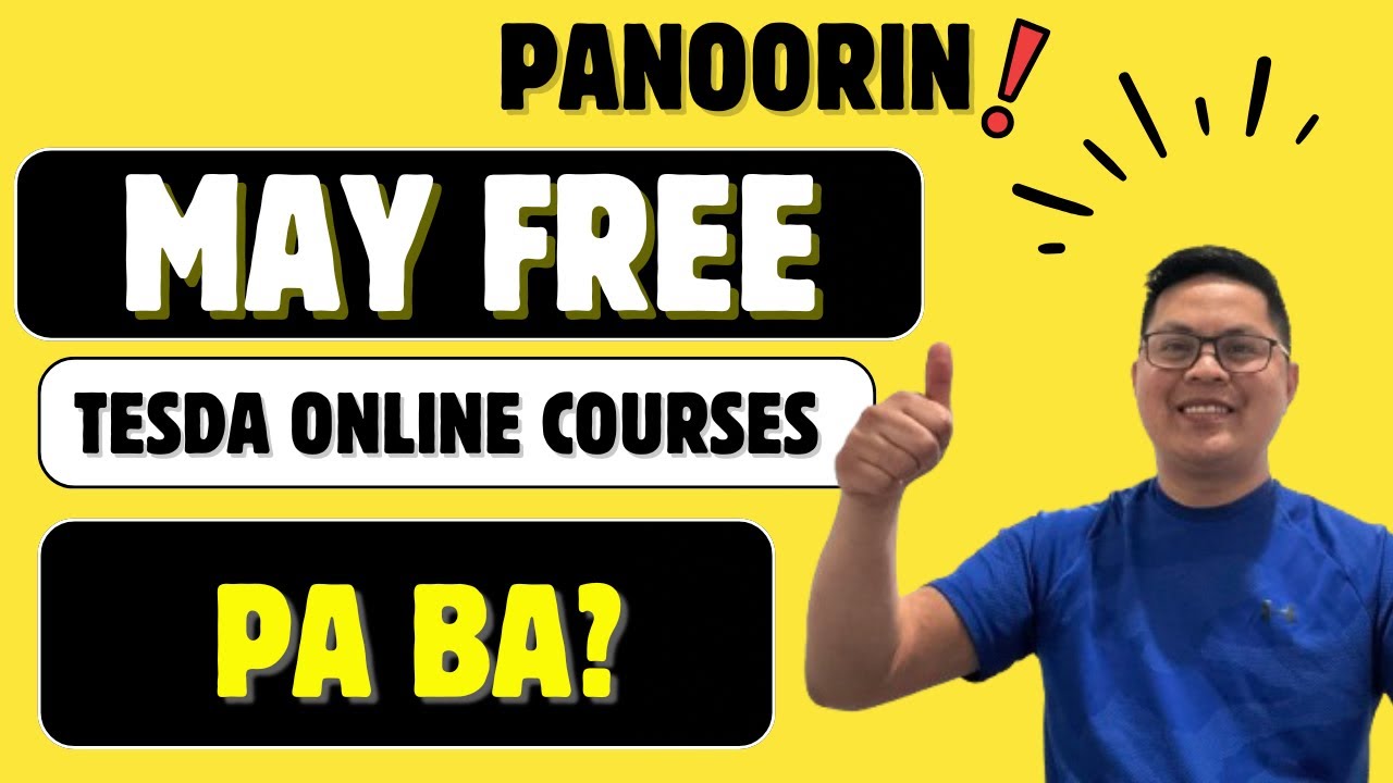 TESDA Free Online Courses 2026 | How to Enroll + Top 5 Courses