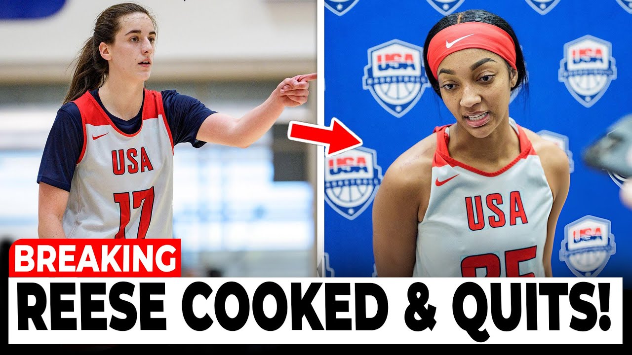 Angel Reese QUITS Team USA After Caitlin Clark COOKS Her!