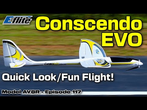 E-Flite Conscendo Evolution 1.5m BNF Basic - Model AV8R Quick Look/Fun Flight