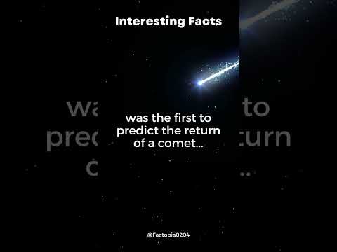 "Halley First to Predict a Comet's Return"
