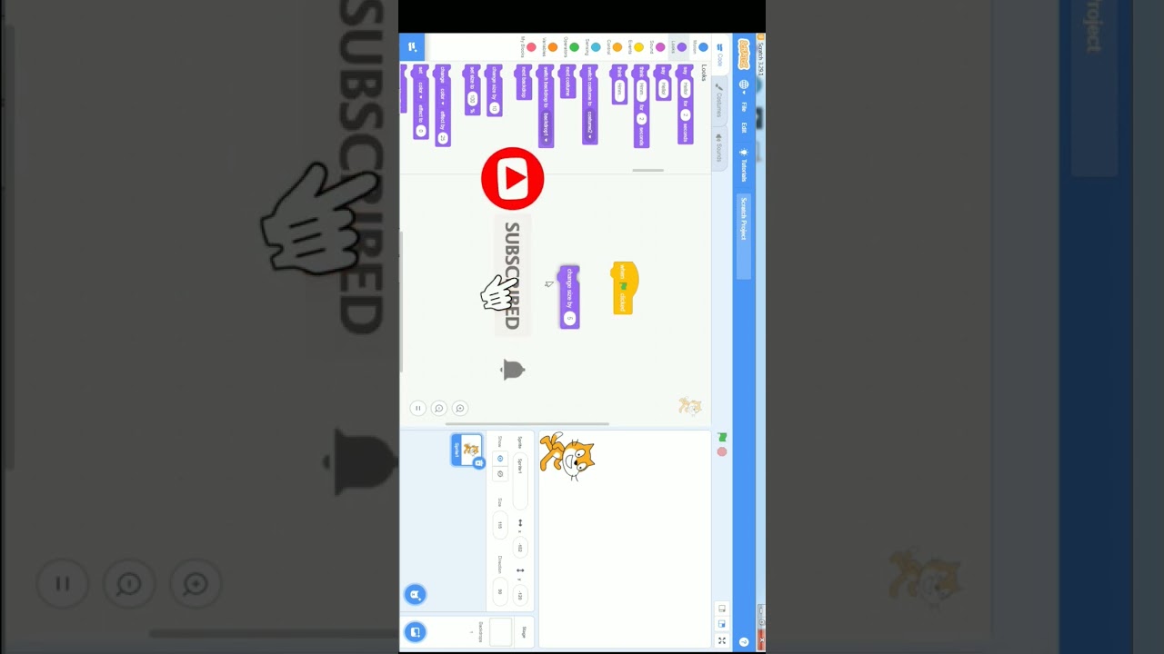 Change Sprite Size In Scratch