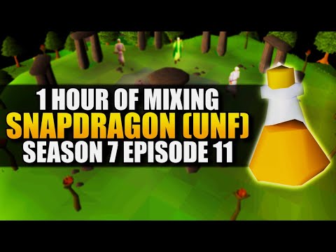 Mixing Snapdragon Potions | Testing OSRS Wiki Money Making Methods | Money Making Guide 2023