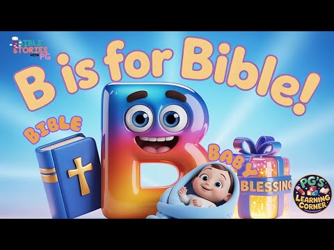 B is for Bible! | Letter B Sound & Christian Words for Kids