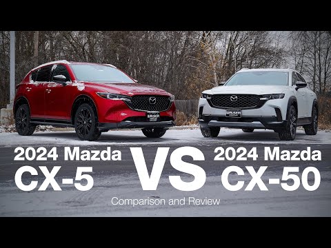 2024 Mazda CX-50 vs CX-5 | Comparison and Review