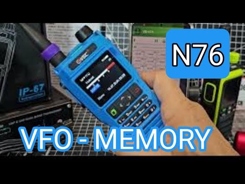 VGC N76 - VFO / Memory Mode - A and B Select Main/ SUB Band