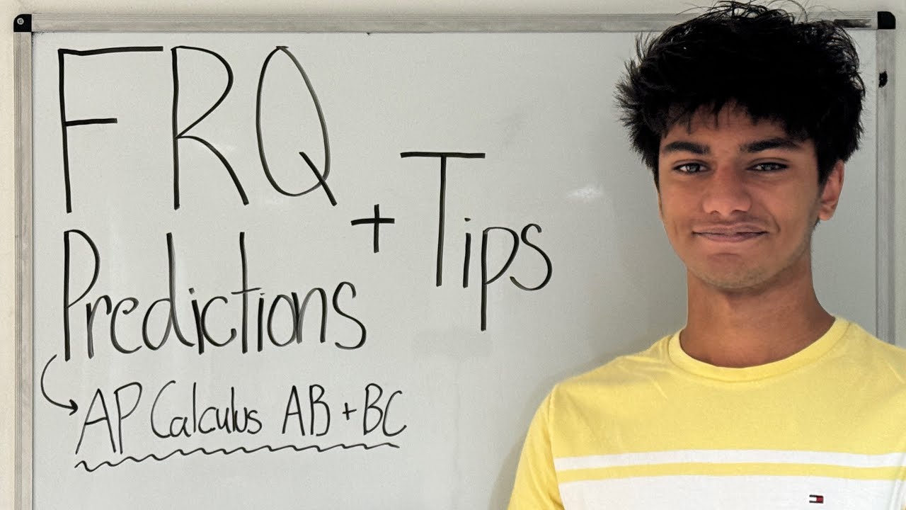 AP Calculus AB & BC 2026 FRQ Predictions + Tips