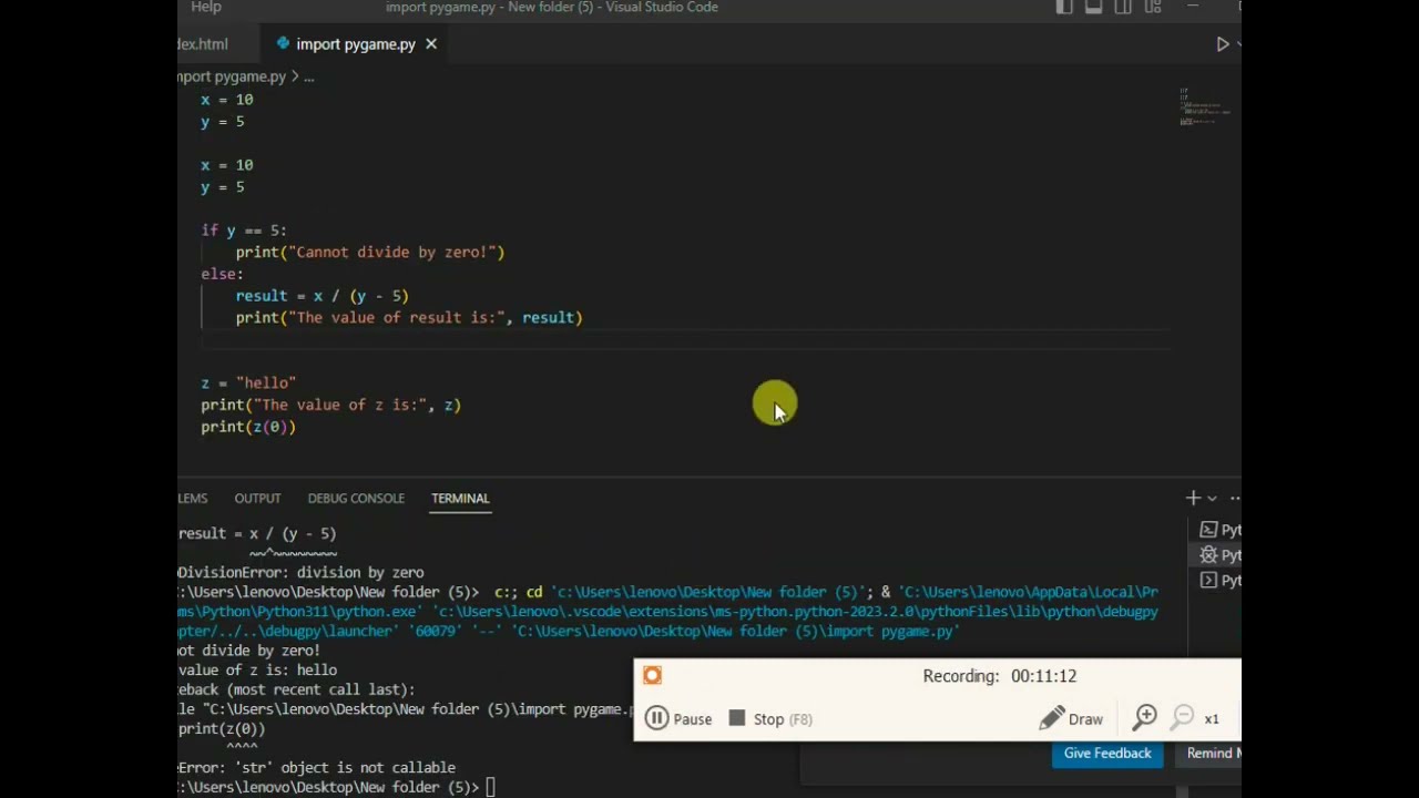 Python TypeError 'str' object not callable | How to Fix