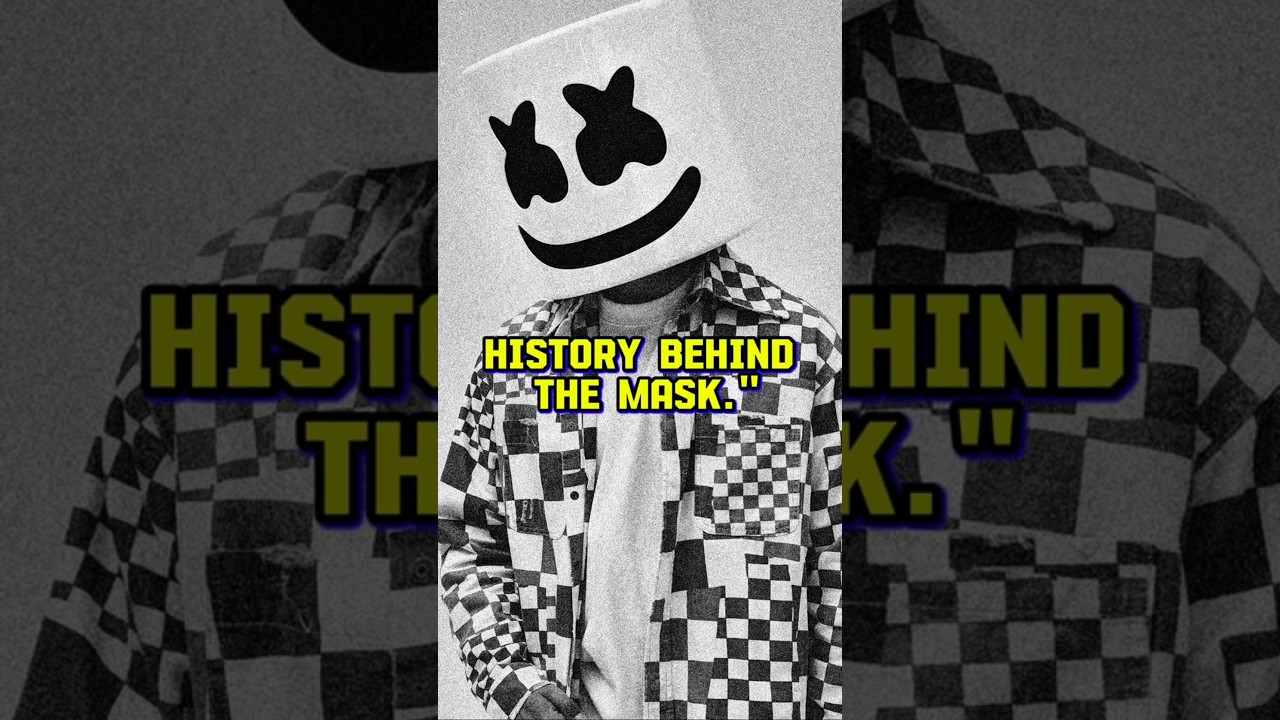 The Truth Behind Marshmello’s Mask #shorts