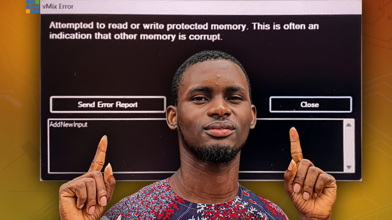 FIX vMix Error: Attempted to Read or Write Protected Memory RIGHT NOW!