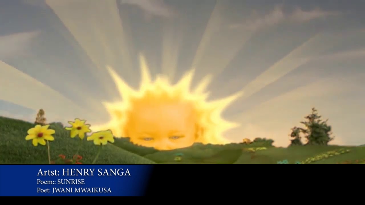 POEM: SUNRISE-  POET: Jwani  Mwaikusa ARTIST: Henry Sanga