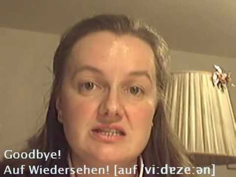 German Greetings: Goodbyes - Learn German easily