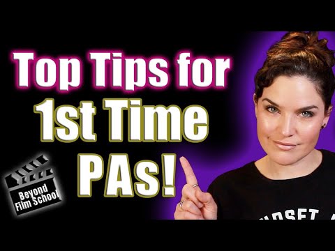 Top Tips for 1st time Set PAs!