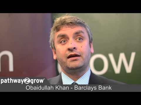 Obaidullah Khan from Barclays Bank supporting Pathway2Grow Coffee & Natter