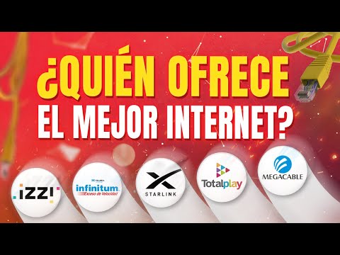 El mejor internet ¿Cuál es el mejor servicio de Internet? IZZI, INFINITUM, STARLINK y TOTALPLAY