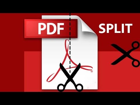 How to Split or Cut PDF Pages | How to Split a PDF document in Adobe and Foxit