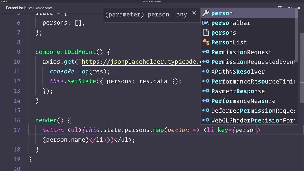 Using Axios with React - ReactJS Tutorial