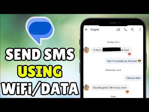 *2025 UPDATED* How To Send Text Messages (SMS/MMS) Using WIFI Or Data On Google Messages