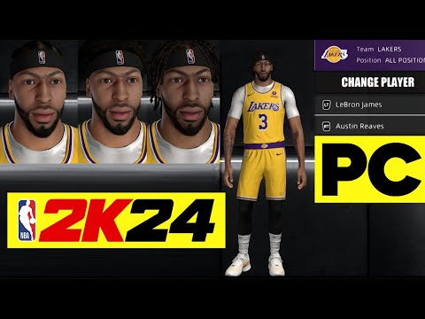 NBA 2K24 PLAYER EDITOR + | NEXT-GEN MULTIPLE HAIRSTYLES | PC