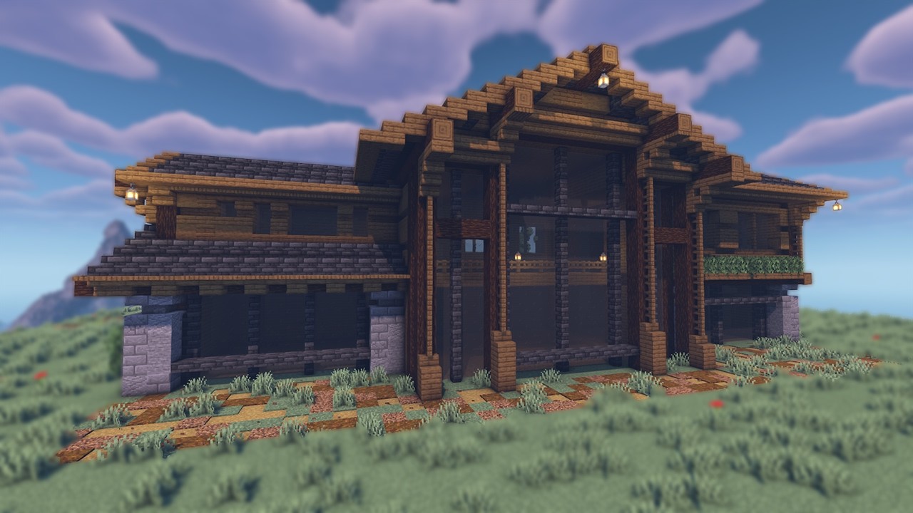 ⛏Minecraft Building Tutorial | How to Build the Ultimate Cabin #2 ...