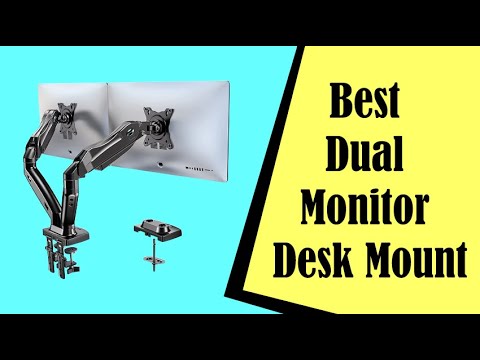 Best Dual Monitor Desk Mount with Sturdy Arms