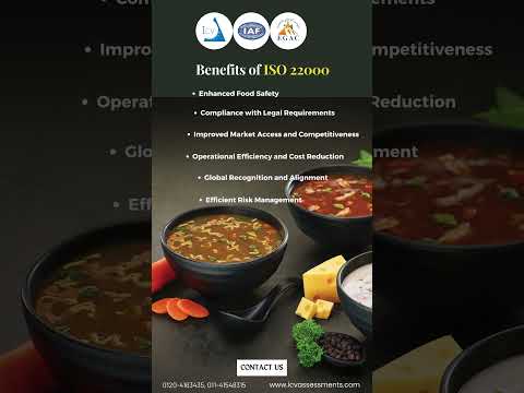 Benefits of ISO 22000 certification