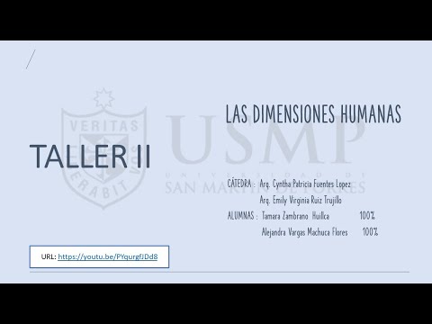 LAS DIMENSIONES HUMANAS