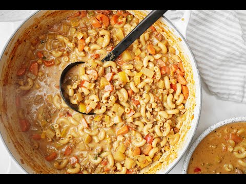 Cheeseburger Soup