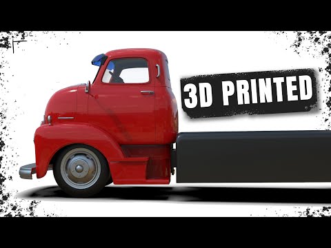 🚕 3d print Custom Hauler Cab Over Engine Ramp Tow Truck COE・ 3D File ...