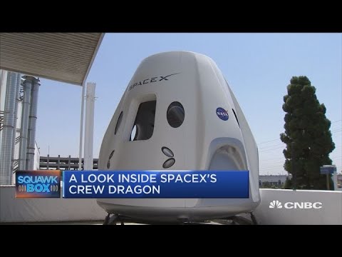 A look inside SpaceX's Crew Dragon