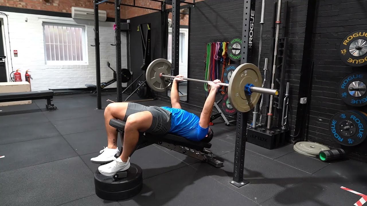 Barbell Decline Bench Press Pause | Chest | Strength and Conditioning Exercises