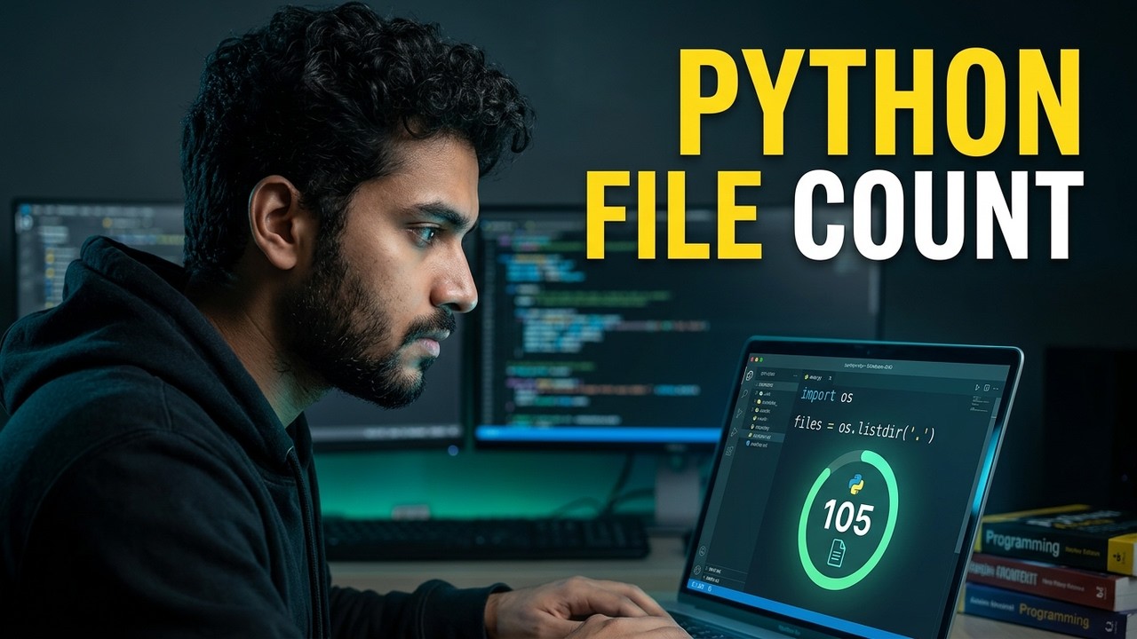 Python Count Files in Directory with Python OS Module (Beginner Tutorial)