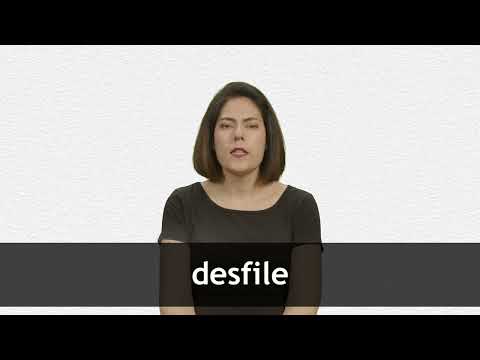 English Translation of “DESFILE” | Collins Spanish-English Dictionary