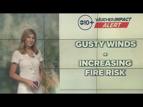 California Extended Weather | Gusty winds and fire danger