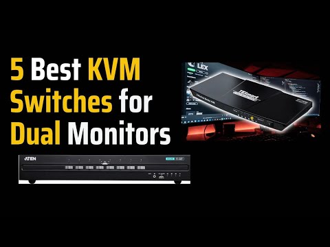 5 Best KVM Switches for Dual Monitors in 2023: Streamline Your Multitasking Experience