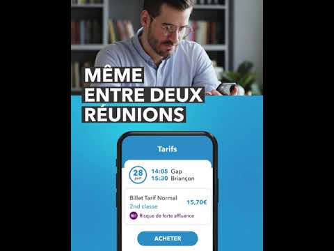Les billets TER disponibles en NFC dans l’Assistant SNCF