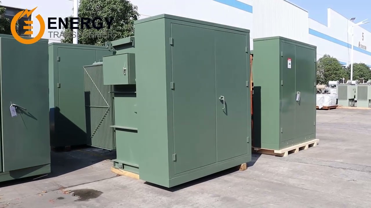 Pad Mounted Transformers Ready for Shipment | Energy Transformer Factory Dispatch