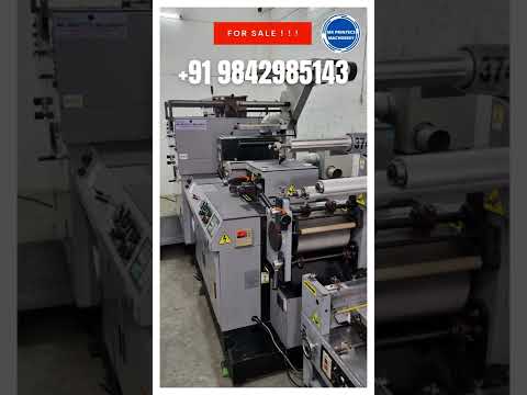 LINTEC SR 400 JAPAN LABEL PRINTING MACHINE | MK PRINTECS MACHINERY, SIVAKASI | 9842985143