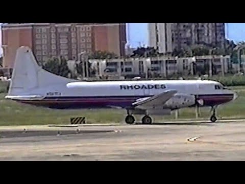 SJU Airport Memories: CV-640, Learjet-25, B727 and B747