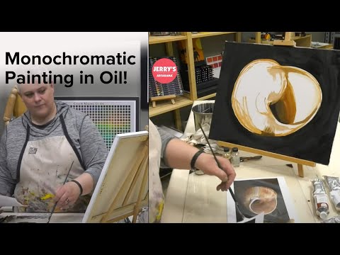 How-To: Oil 101 - Monochromatic Painting, Step-By-Step