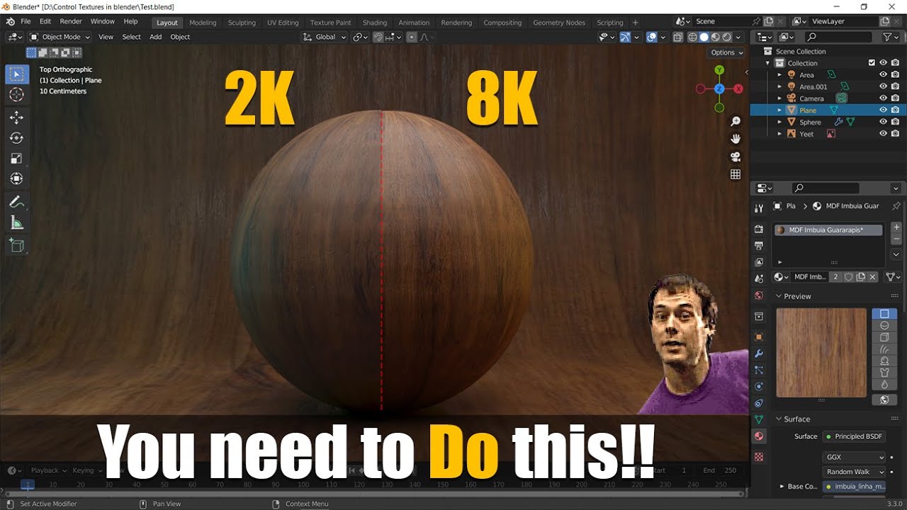 Blender Tutorial : Control Textures for Beginners