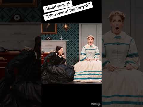 asked vany.ai who won at the Tony's #broadway #actor #awards #vany