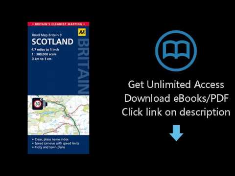 Scotland Road Map (Aa Road Map Britain)