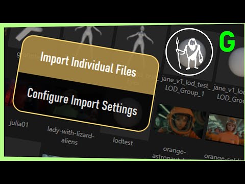 Game Engine Programming 064.3 - Content browser import options