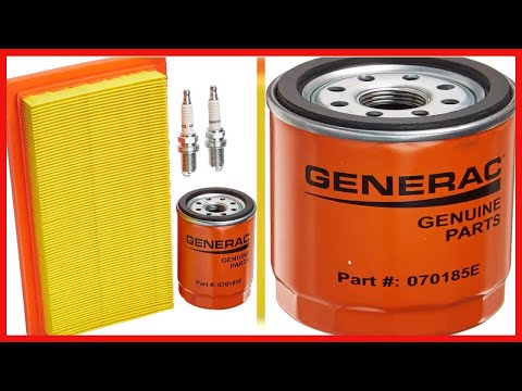 Generac 6485 Scheduled Maintenance Kit for 20kW and 22kW Standby Generators with 999cc Engine , Blac