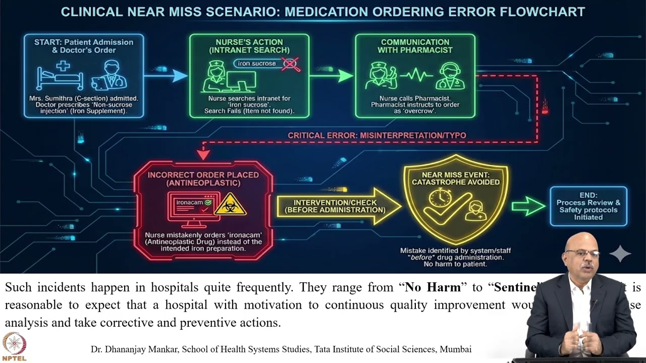 Week 9: Lecture 45: Risk Management in Hospital and Healthcare: Part – 1