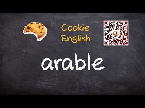 Arable Pronunciation, Paraphrase, Listen & Practice