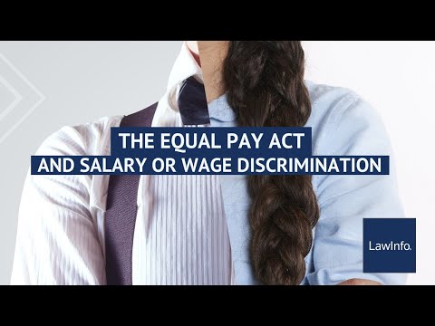 The Equal Pay Act | LawInfo