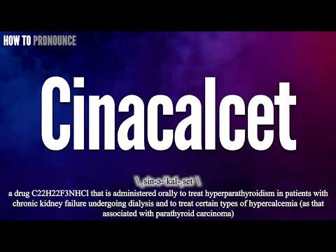 Cinacalcet Pronunciation | How to Pronounce (say) Cinacalcet CORRECTLY | Meaning Definition