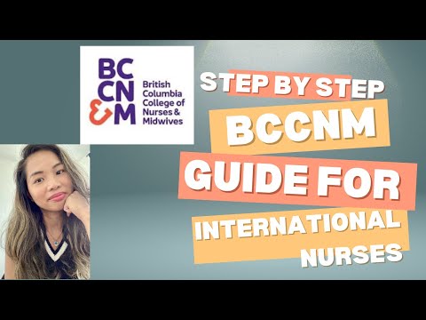 Step by Step BCCNM Guide for Internationally Educated Nurses (IEN)